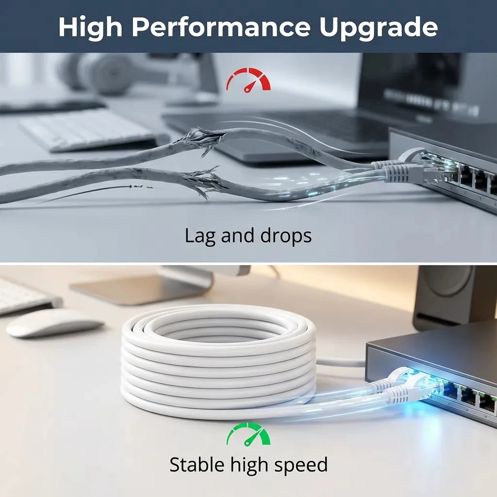 Cat6 Ethernet Cable — High Speed 1000Mbps – Setuploft